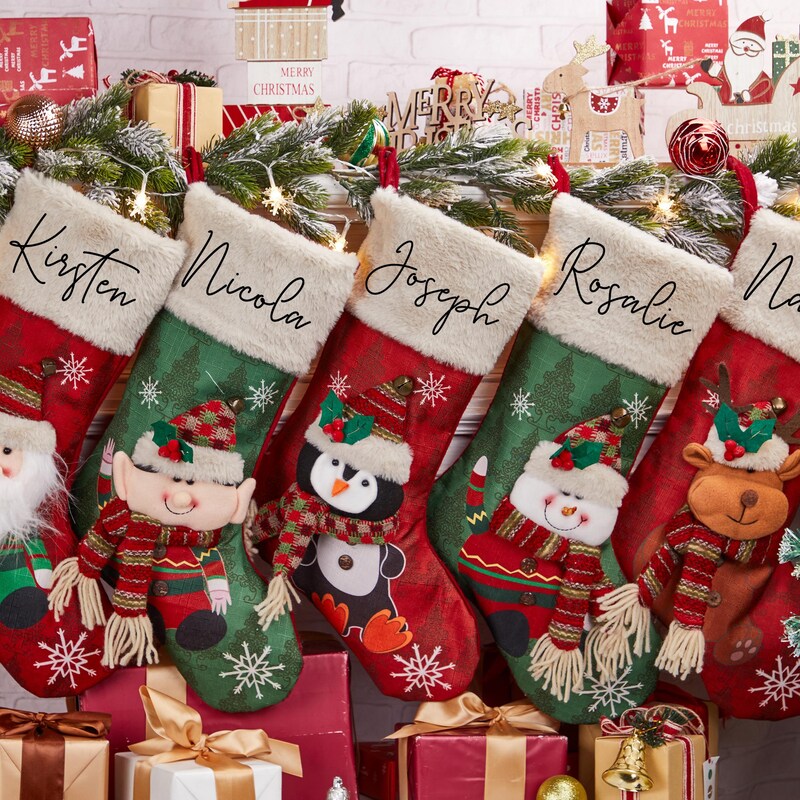Personalized Christmas Stockings - Etsy