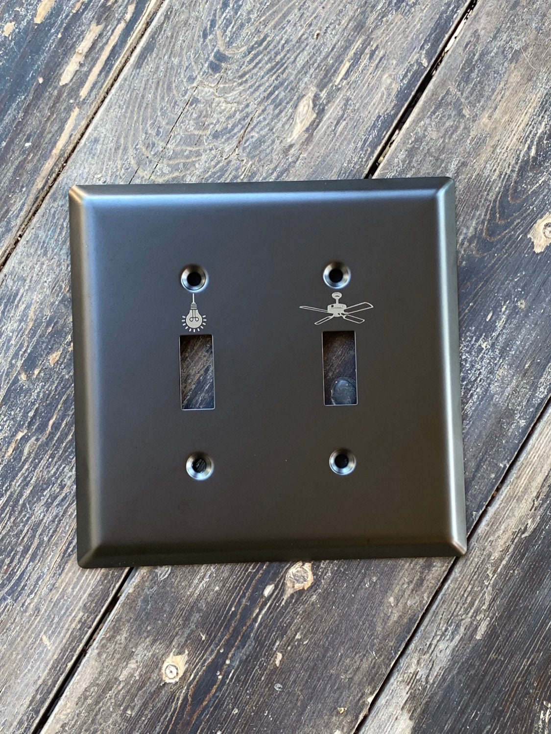 Wall Plate Laser Engraved Labeled Custom - Etsy