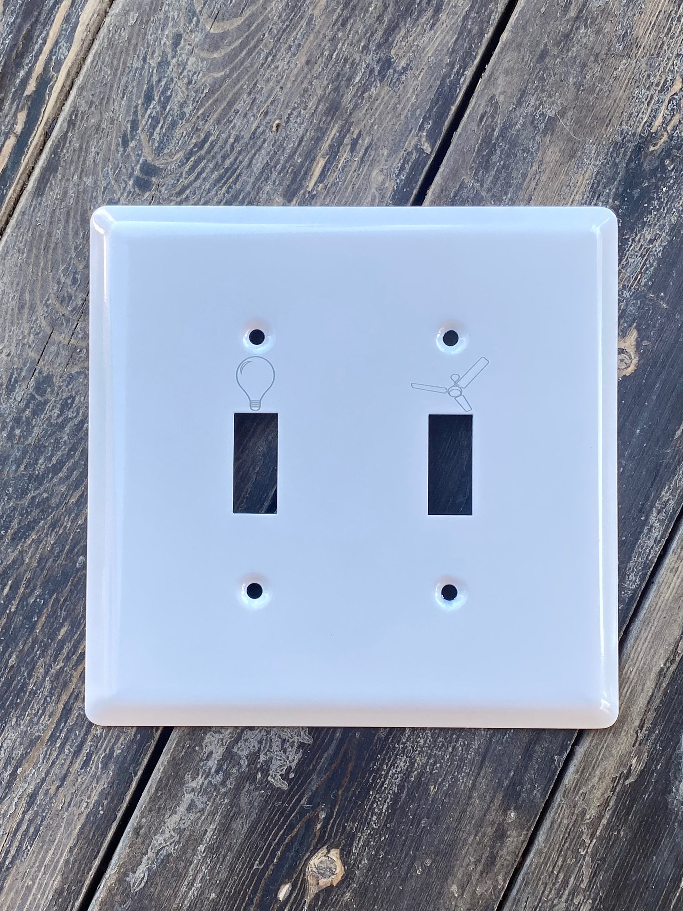 Wall Plate Laser Engraved Labeled Custom - Etsy