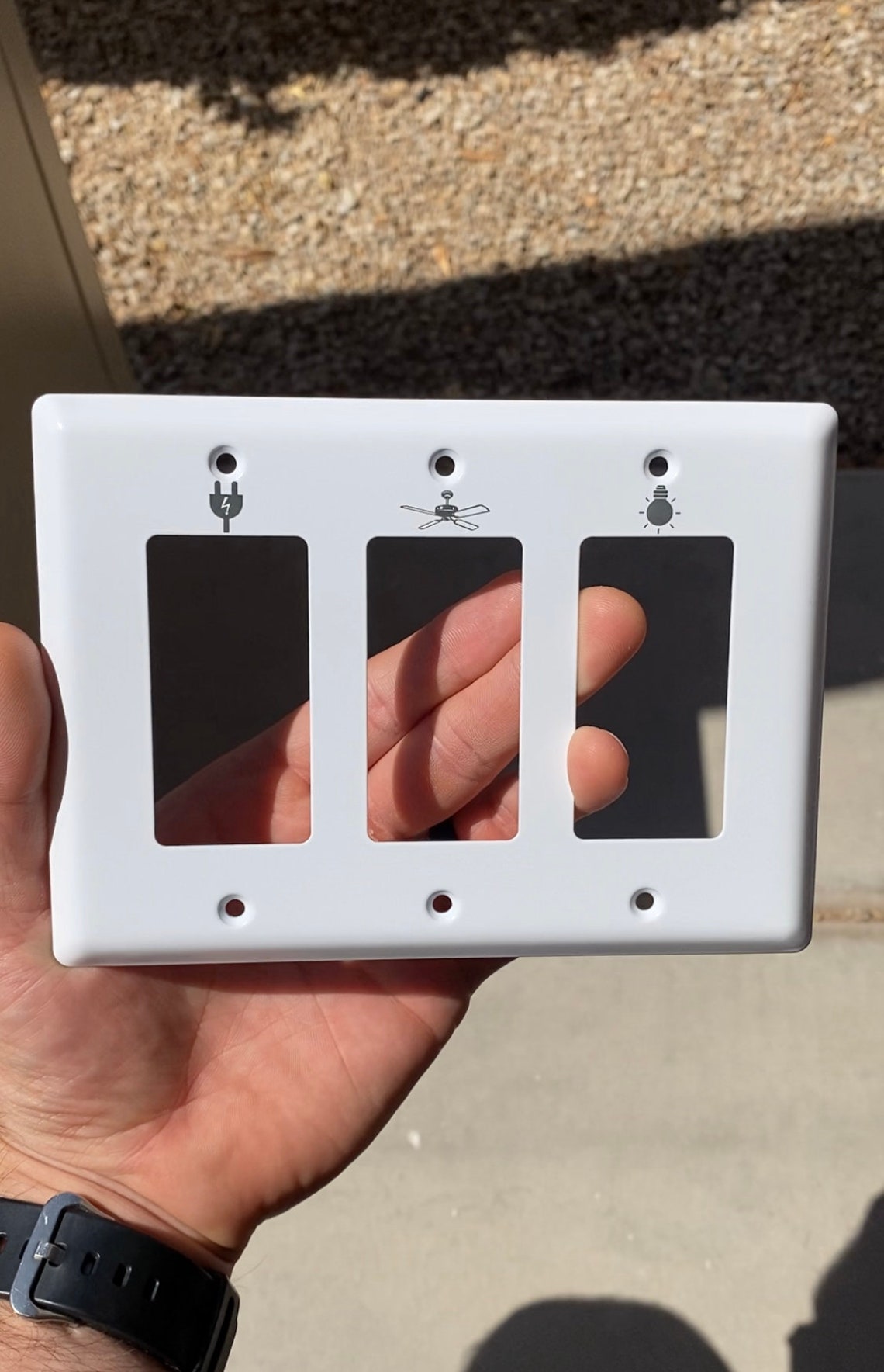 Wall Plate Laser Engraved Labeled Custom - Etsy