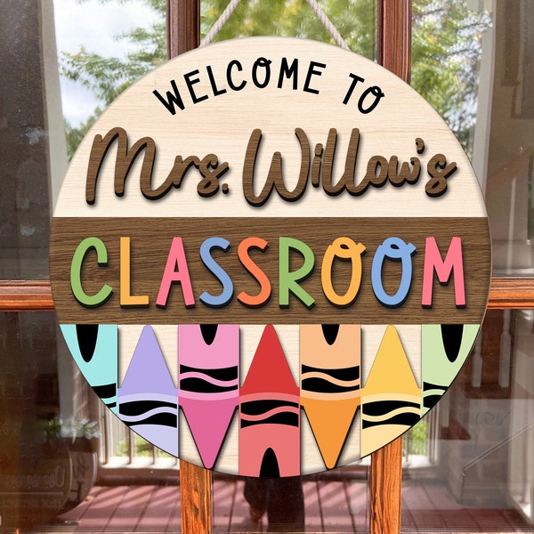 Classroom Door Signs - Etsy