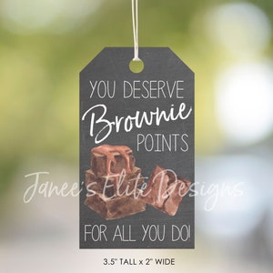 Sweet Treat Teacher, Brownie Points, Teacher Appreciation Tags ...