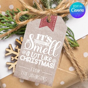 Printable Holiday Gift Tags Its Beginnning to Smell a Lot Like ...