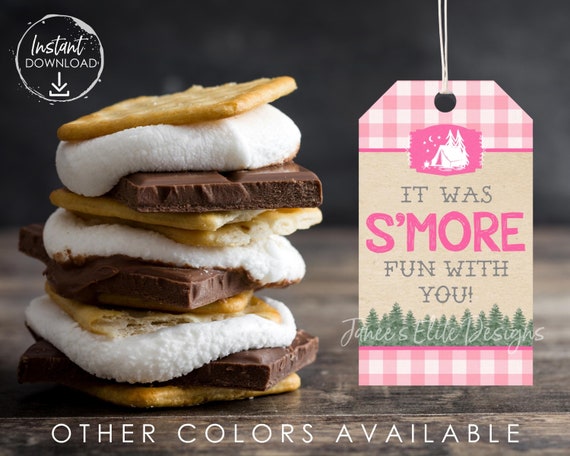 Girls Camping Party, Smores Kit, Camp Bachelorette, Camping Party ...