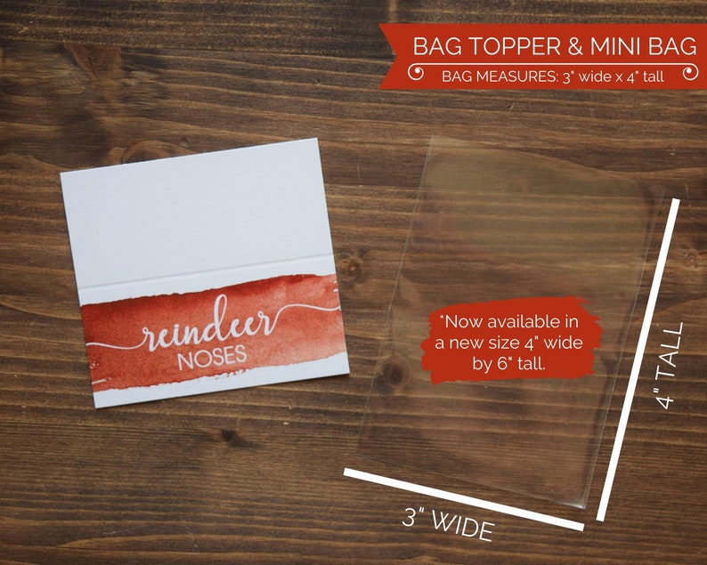 Holiday Party Favors, Christmas Candy Bags, Goody Bags, Christmas Treat ...