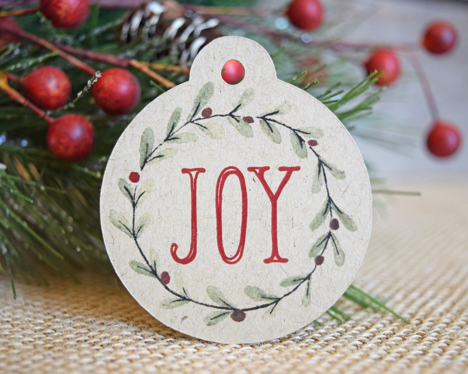 Rustic Christmas Gift Tags Christmas Gift Tags Christmas - Etsy