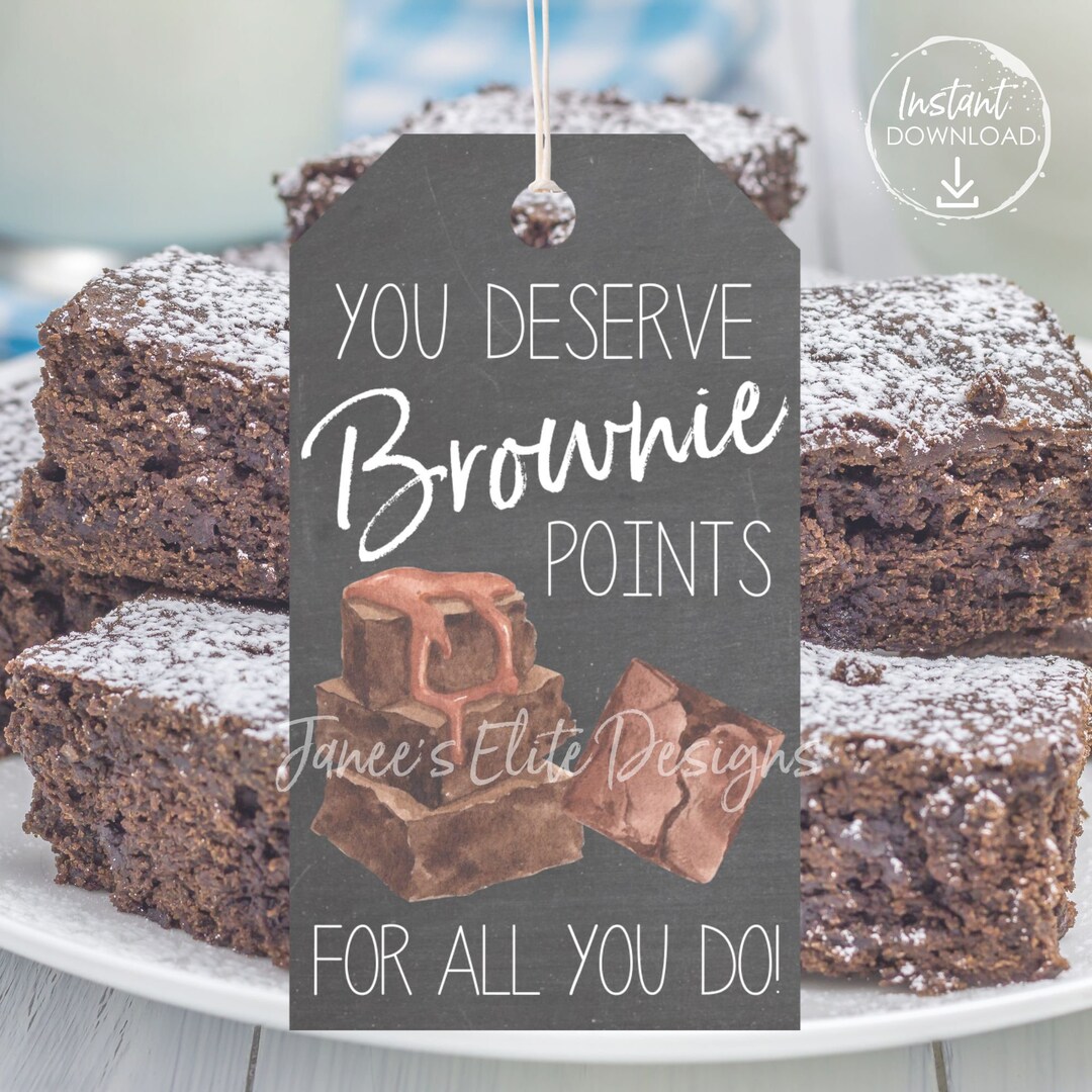 Sweet Treat Teacher, Brownie Points, Teacher Appreciation Tags ...