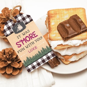 One Happy Camper First Birthday, Smores Kit, Party Favors for Kids ...