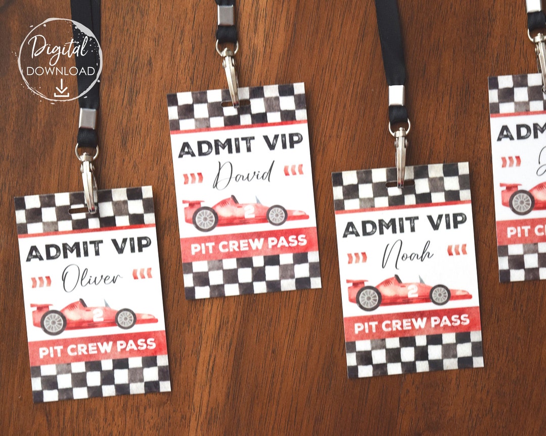 Race Car Birthday, Party Favors for Kids, Racecar Birthday, Two Fast ...