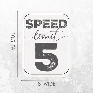 Speed Limit 5 Sign, Fast Five Race Car Birthday, Fast and Five, Car ...