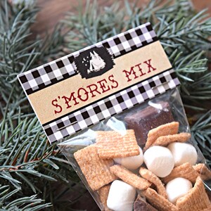 Camping Party, Treat Bag Toppers, Camping Party Favors, Goodie Bags ...