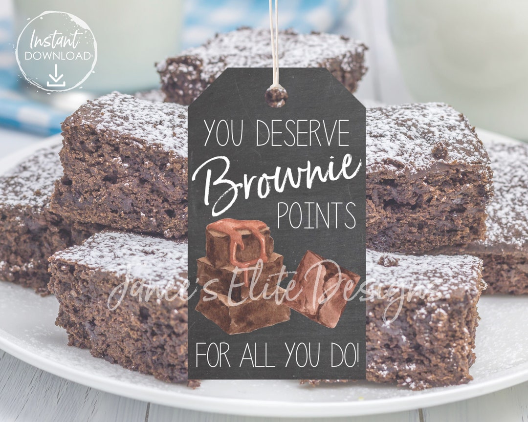 Sweet Treat Teacher, Brownie Points, Teacher Appreciation Tags ...