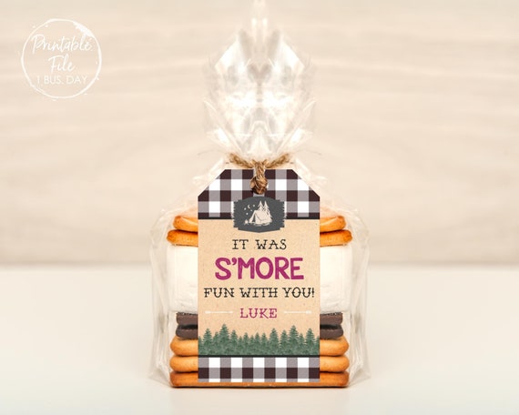 One Happy Camper First Birthday, Smores Kit, Party Favors for Kids ...