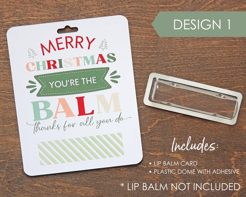 Christmas Lip Balm Party Favor for Adult Corporate Christmas Gifts ...