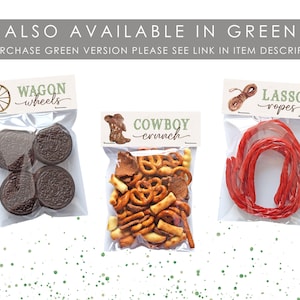 My First Rodeo Party Favor Bags for Kids Cowboy Favors First Birthday ...