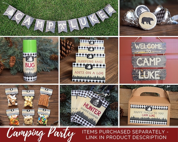Ideas Para Decorar Con Temática De Camping