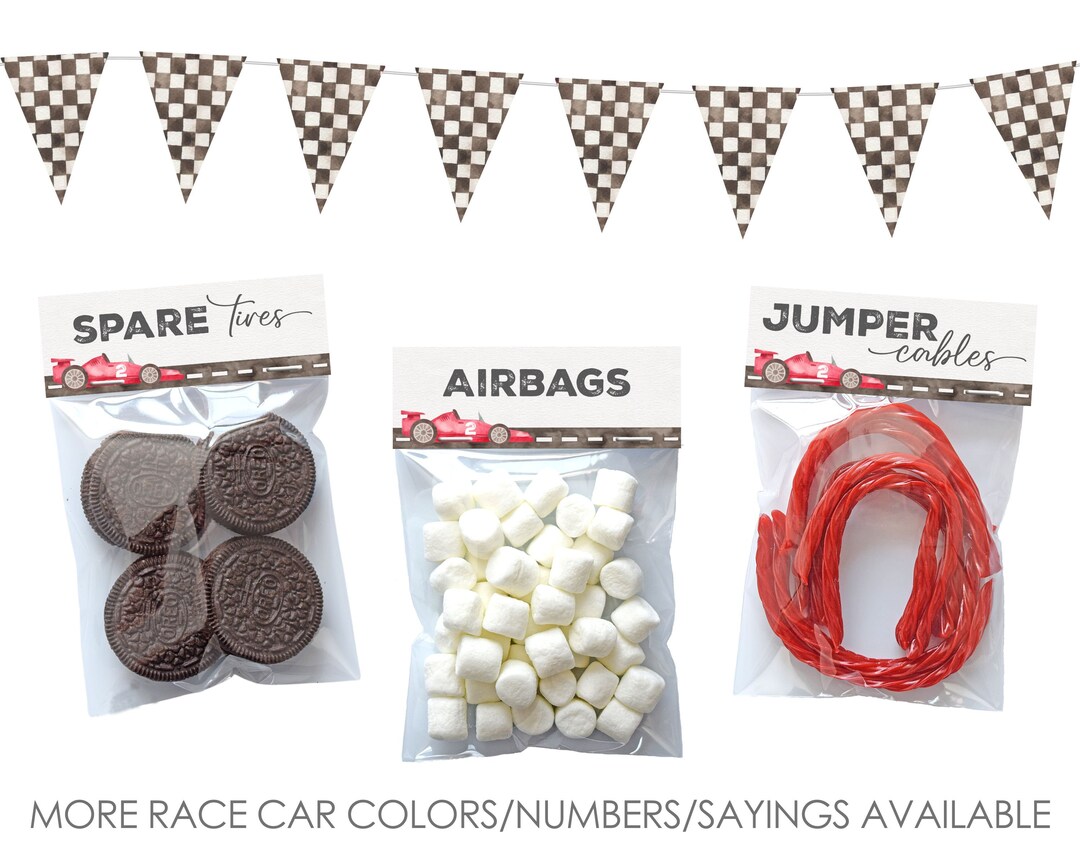 Race Car Party Favors, Fast One Birthday, Two Fast, 2 Fast, Need Four ...