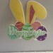 Easter Cake Topper , Happy Easter, Eggs , Festive, - Etsy