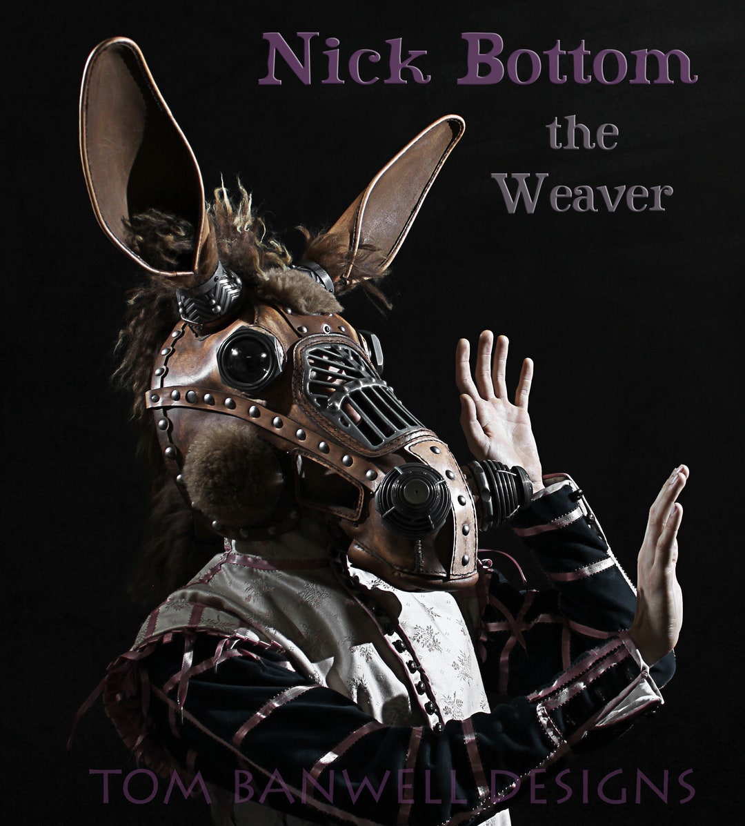 Nick Bottom the Donkey Leather Mask - Etsy