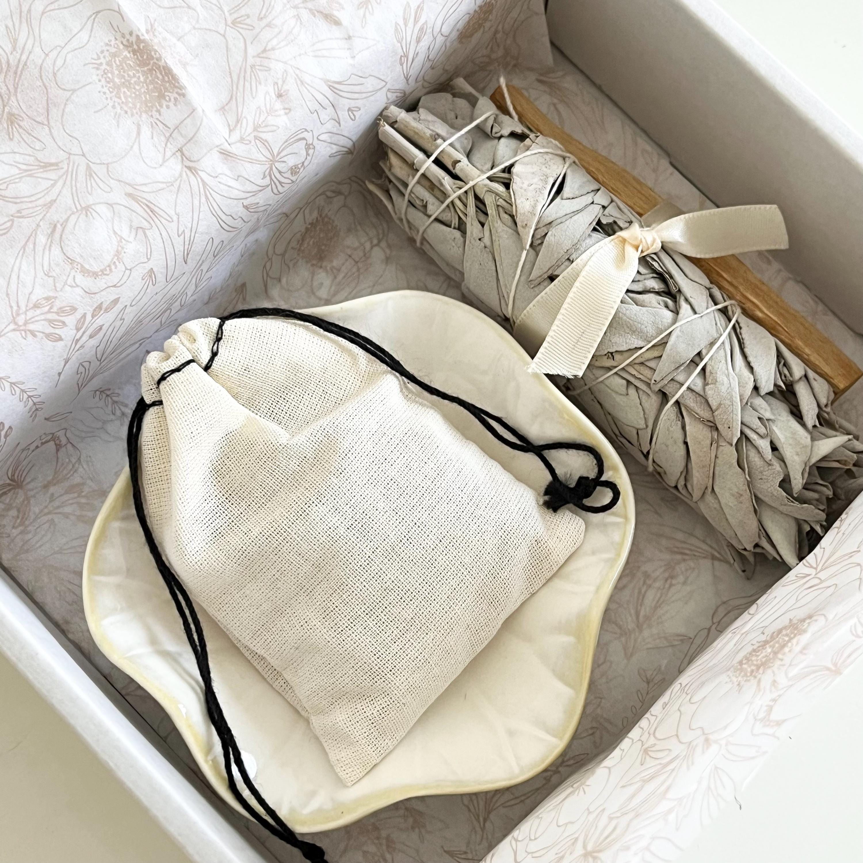 Crystal Charging Station, Ritual Kit, Sage Smudge Kit, Spiritual Gift ...