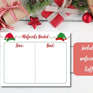 Elf Calendar Printable - Plan Your Elf's December Adventures, Elf ...