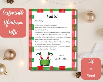 ELF WELCOME LETTER - Etsy