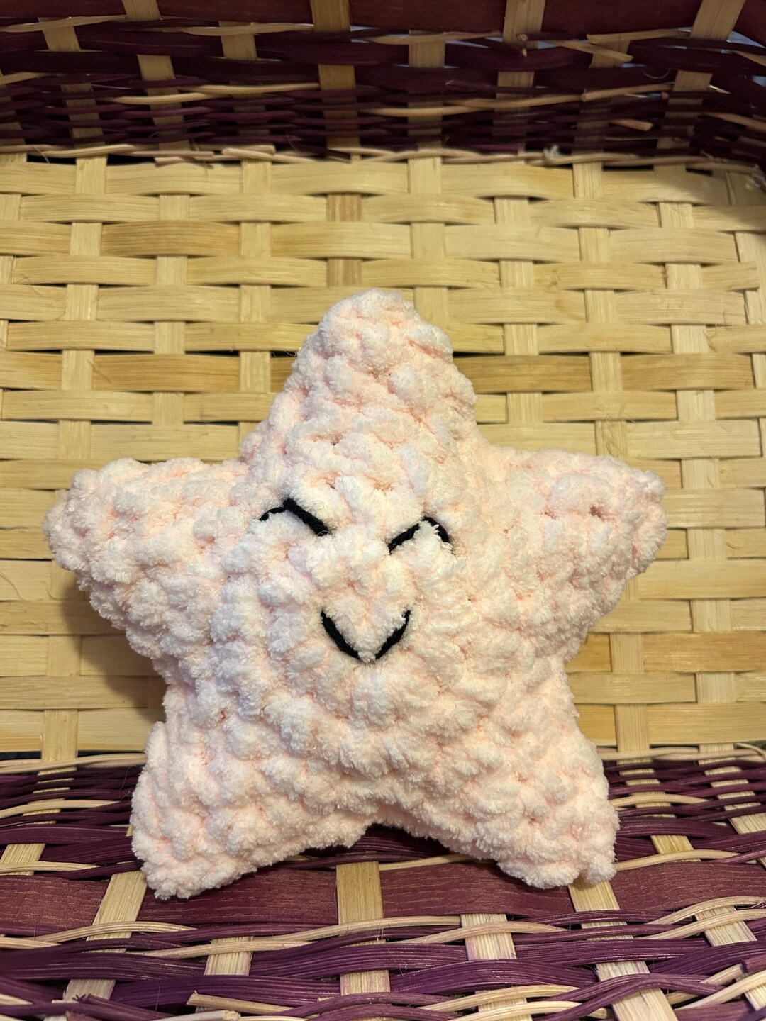 Smiling Star Plushie, Soft Baby Toy - Etsy