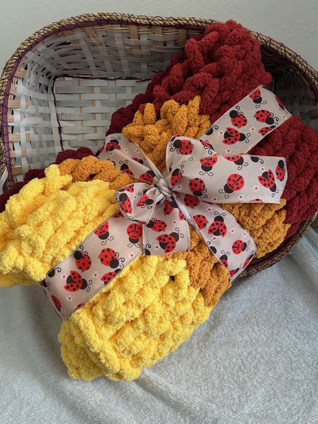 Chunky Hand Knit Throws - Etsy