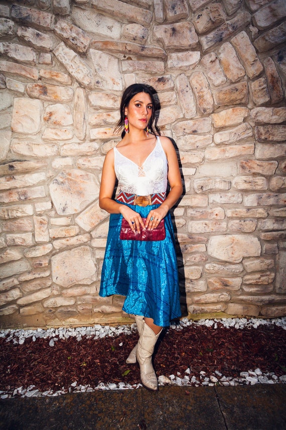 vintage wilsons electric blue - Gem