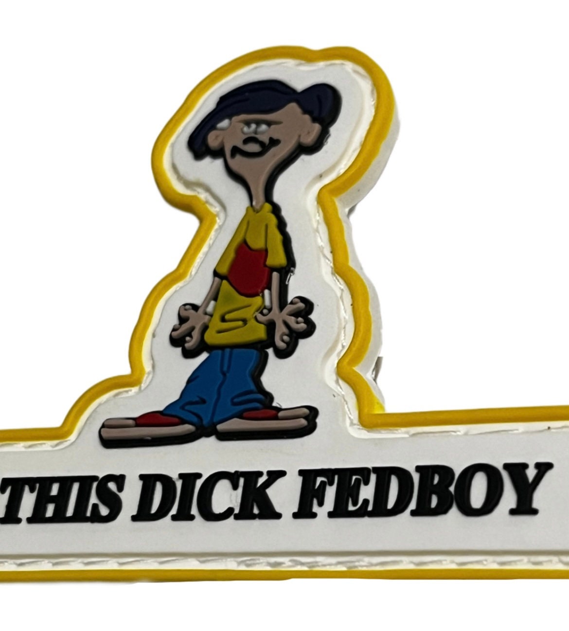 Rolf's "tax This Fedboy" PVC Morale Patch Hook and Loop Back - Etsy