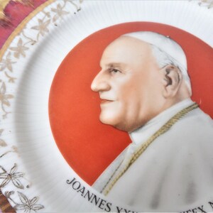 Vintage Pope John Ceramic Plate Hutschenreuther Porcelain - Etsy
