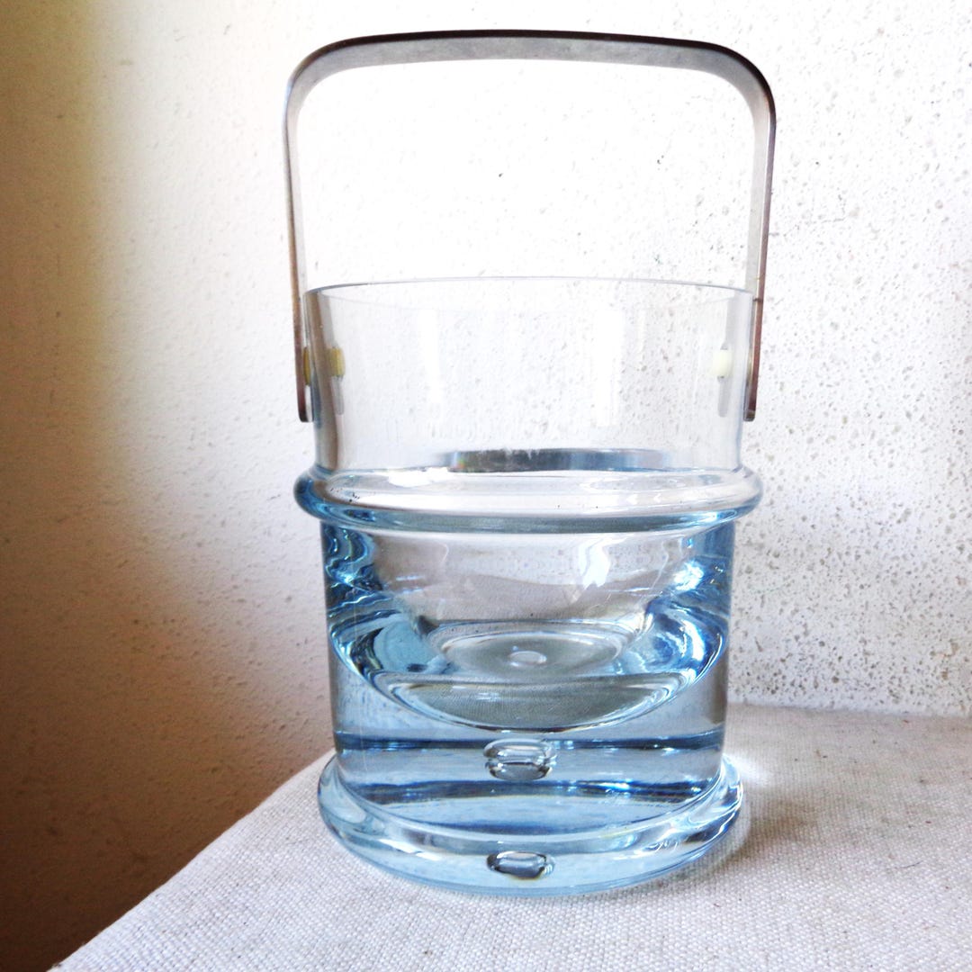 Vintage Glass Ice Bucket, Holmegaard Regiment - Etsy