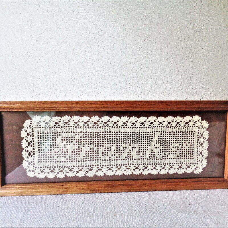Name Doily - Etsy