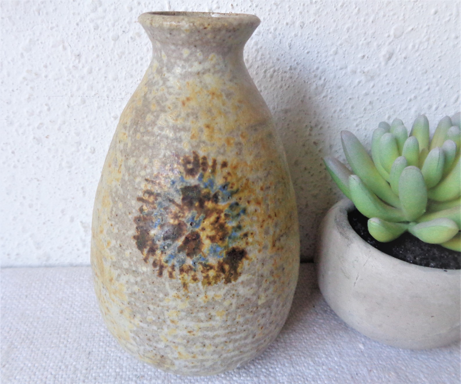 Vintage Bud Vase Irish Art Pottery Dun Caoin Stoneware - Etsy
