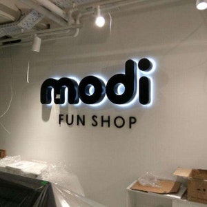 Custom Business Sign, Back Lit Logo Sign, Bakery Sign, 3D Sign for ...