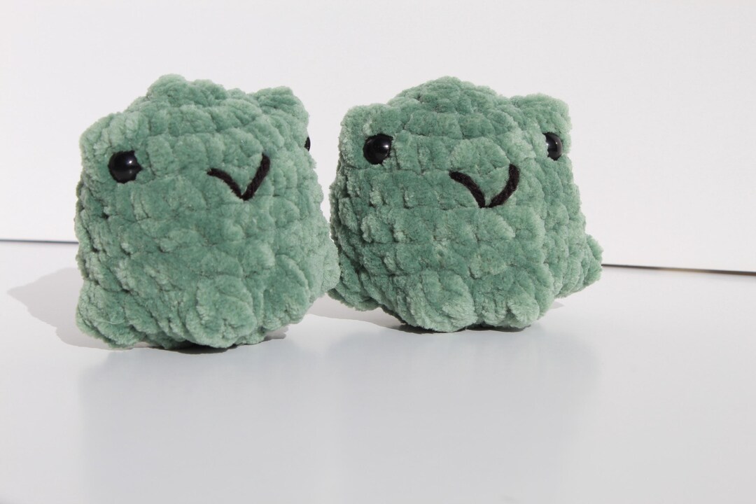 Froggle the Frog, Handmade, Crochet Animal, Stuffed Animal, Frog, Toad ...