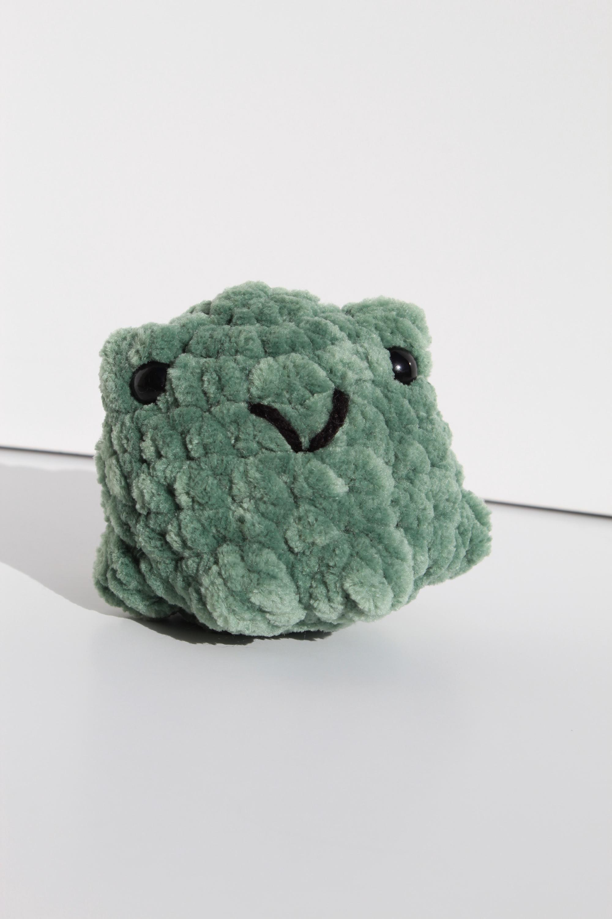 Froggle the Frog, Handmade, Crochet Animal, Stuffed Animal, Frog, Toad ...