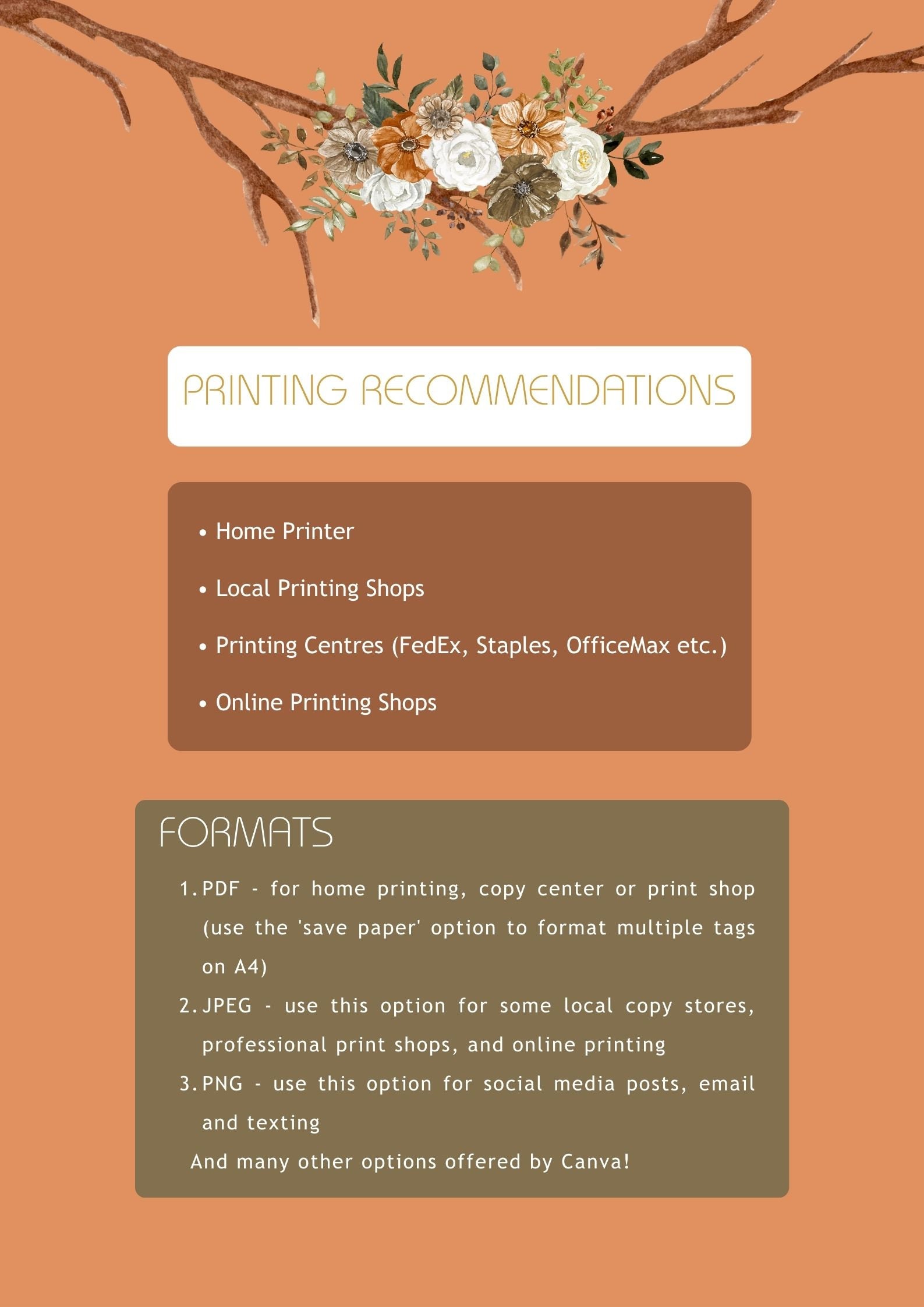 Autumn Round Favor Tag Template | Thanksgiving Favor Tags Template ...