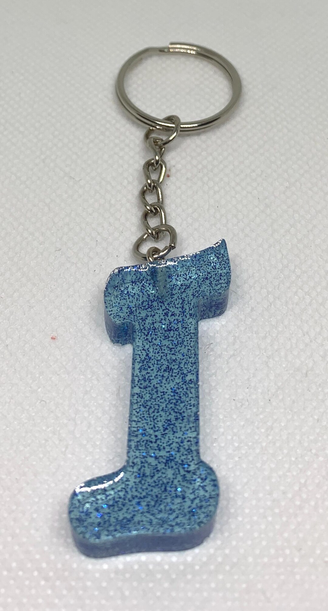 Letter I Keychain - Etsy