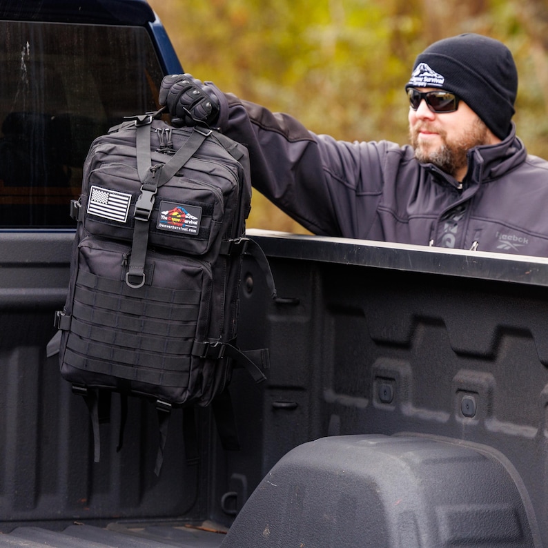 Premium 2 Person 72 Hour Survival Bug Out Bag Backpack With First Aid ...