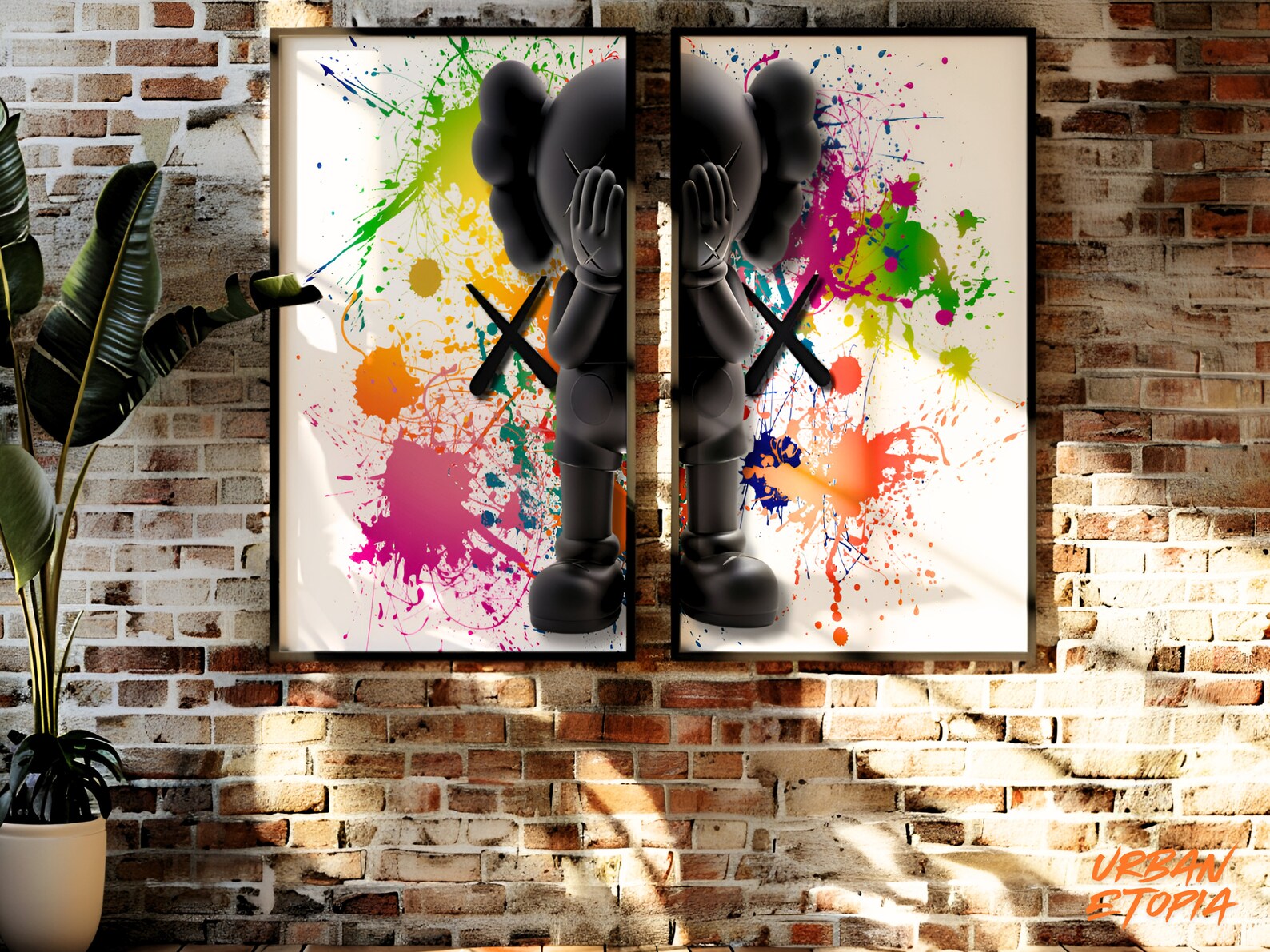 KAWS Street Art Collage for Hypebeast Fans Digital Download for 2 ...