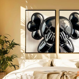 Stunning Pop Kaws Collage Poster KAWS Collage for 2 Prints Instant ...