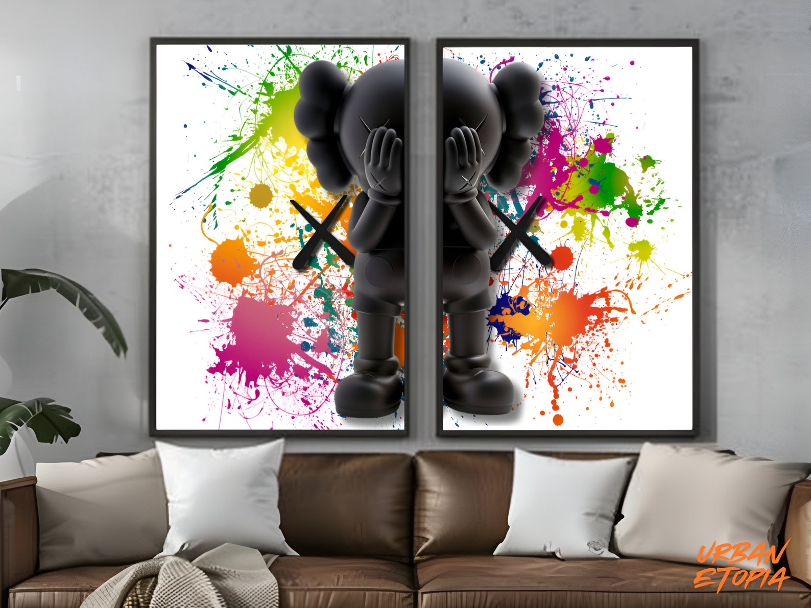 KAWS Street Art Collage for Hypebeast Fans - Digital Download for 2 ...