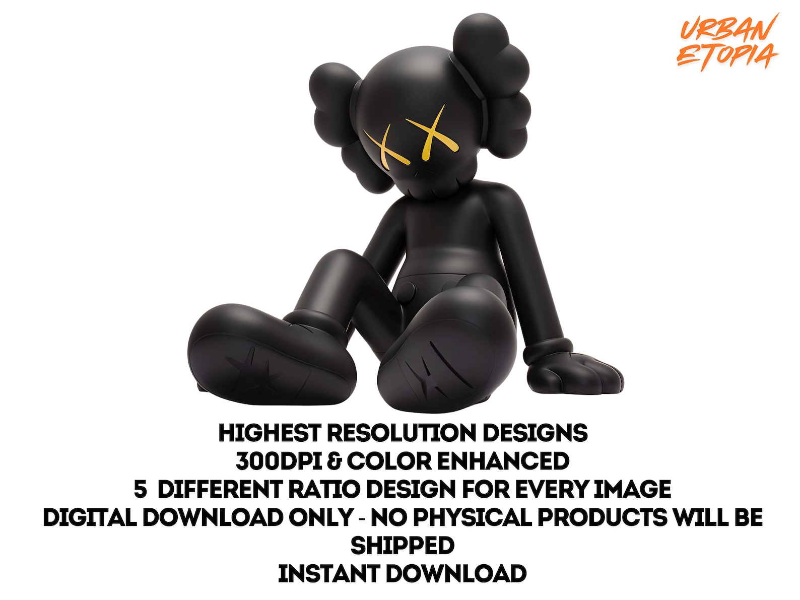 KAWS Street Art Collage for Hypebeast Fans Digital Download for 2 ...
