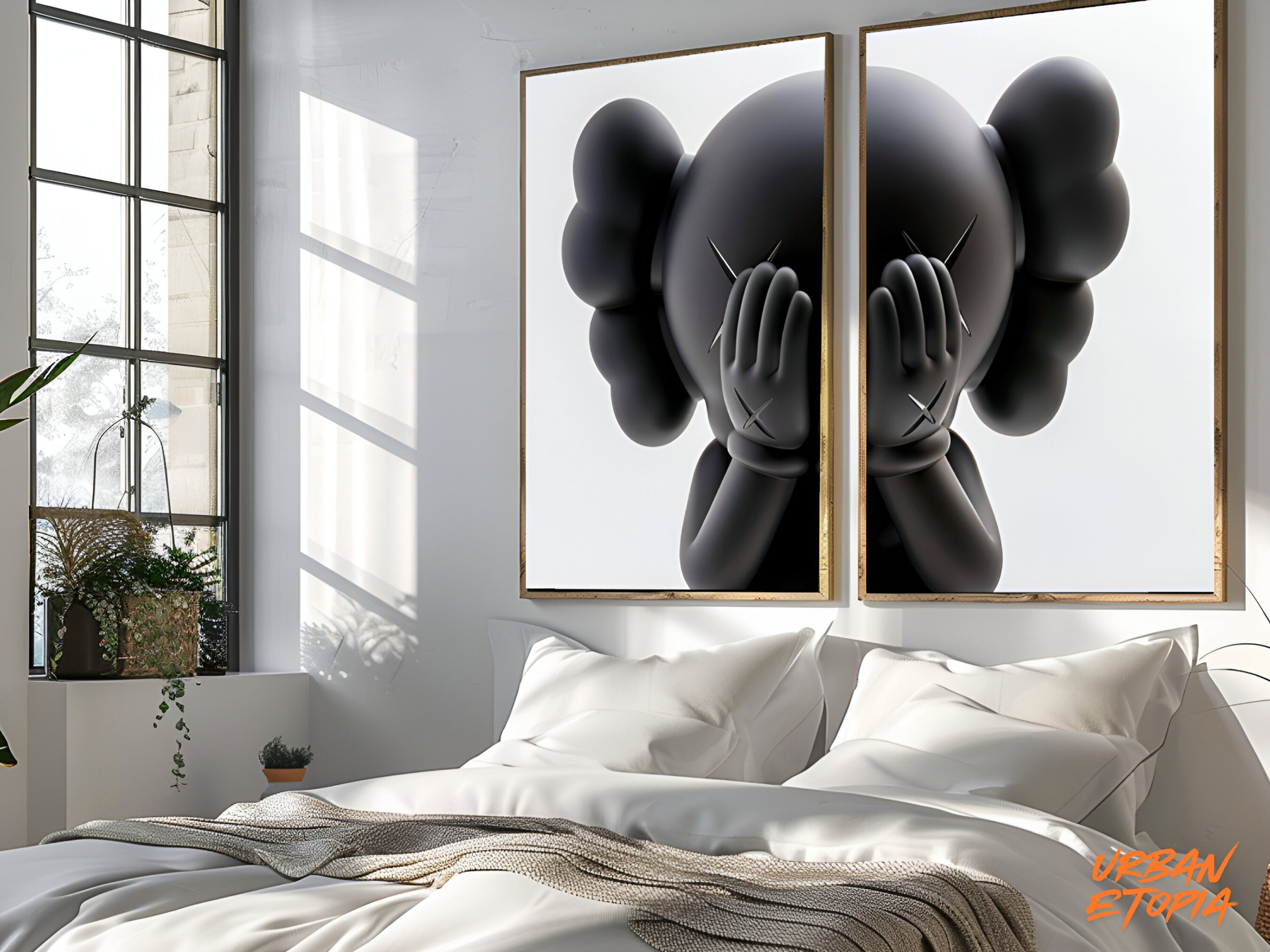 Unique Pop Kaws Collage Poster Digital Download for 2 Prints Instant ...