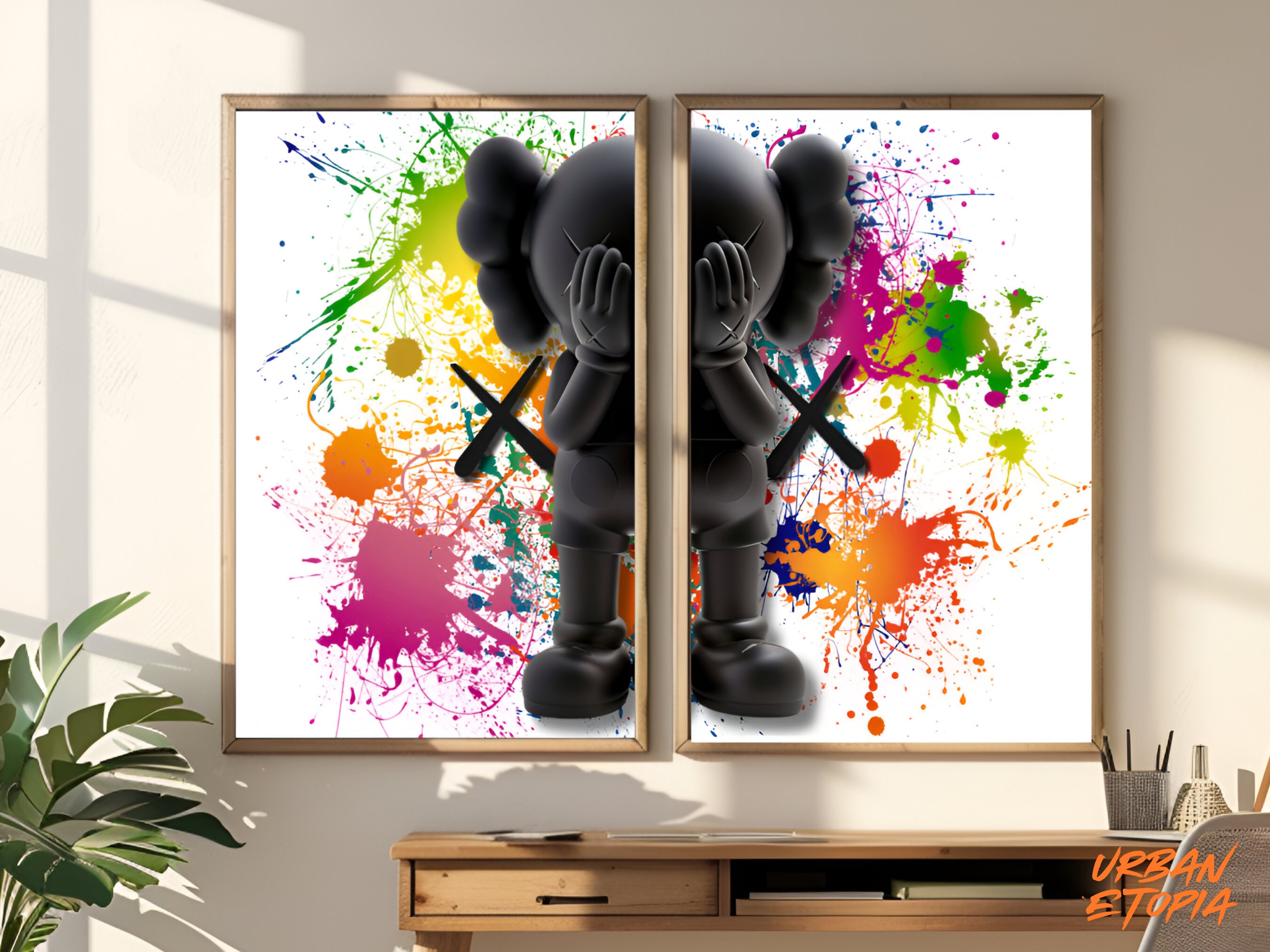 KAWS Street Art Collage for Hypebeast Fans Digital Download for 2 ...