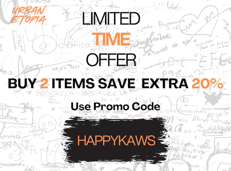 Colorful KAWS Red Umbrella Poster Digital Download for 2 Prints ...