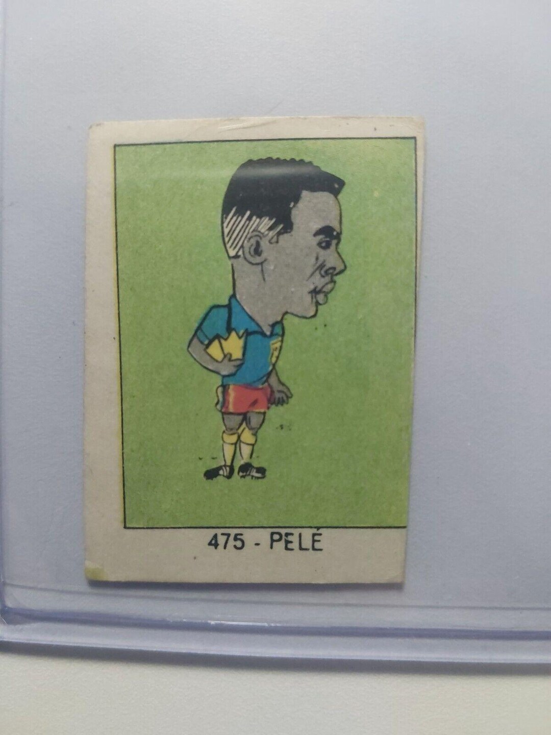 01 Original Sticker of Pelé From the 1975 Olé De Ouro Album (rare ...
