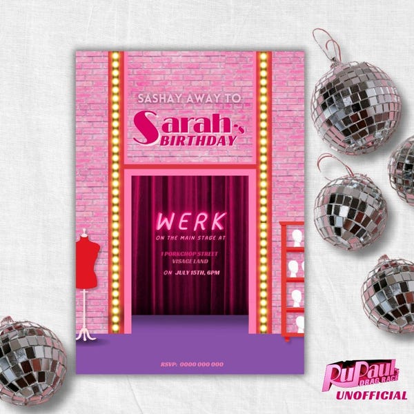 Drag Race Party - Etsy