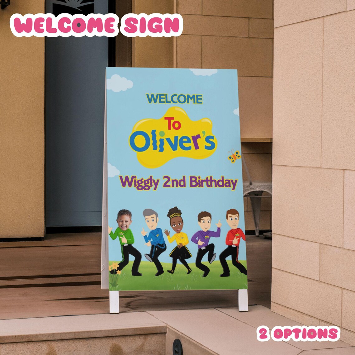The Wiggles Printable Party Set - Welcome Sign, Cupcake Toppers, Bottle ...